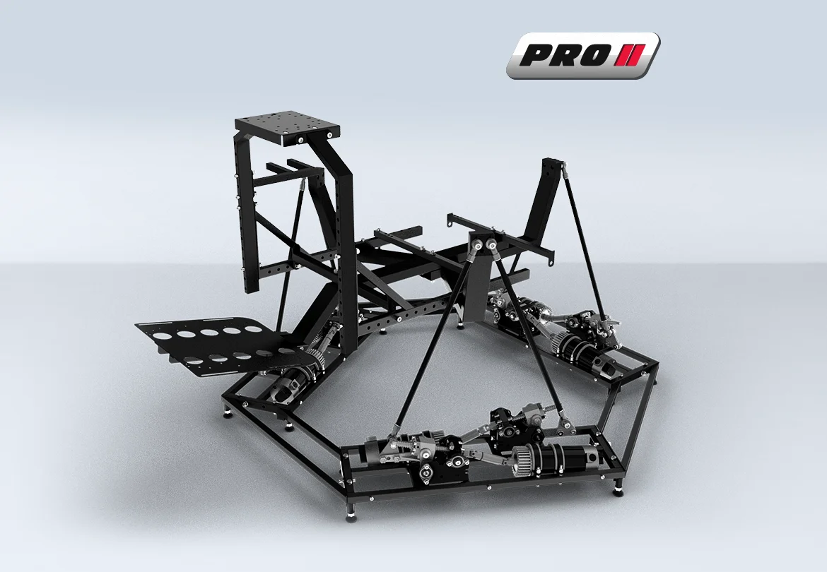 6-Axis-Pro (P6) Racing/Flying Motion Simulator Platform - DOF Reality ...